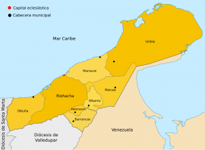 PARROQUIAS DE LA DIOCESIS DE RIOHACHA